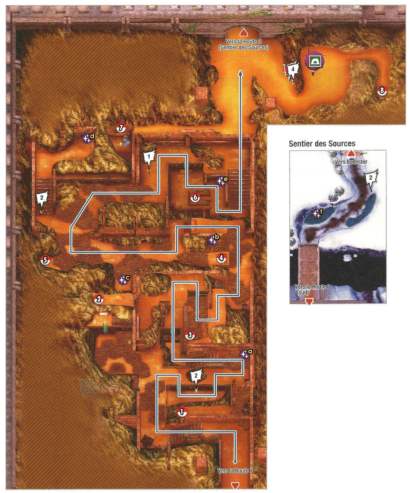 Guide des Lieux à Galar - Route 8 - Eternia