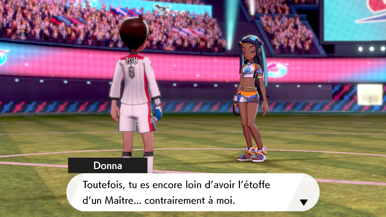 Pokémon Épée et Pokémon Bouclier - Donna, la Championne de type Eau ...