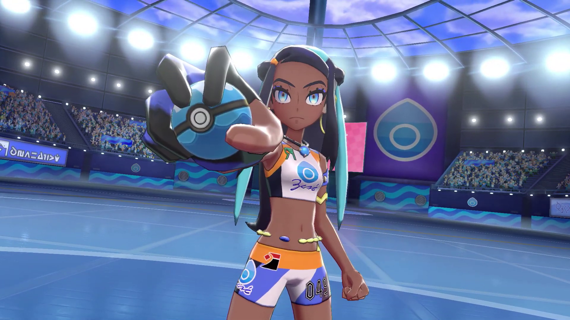 Pokémon Épée et Pokémon Bouclier - Donna, la Championne de type Eau ...