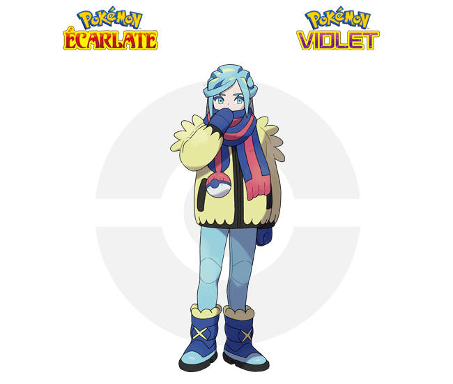 Pokémon Écarlate et Pokémon Violet - Grusha, le Champion de type Glace ...