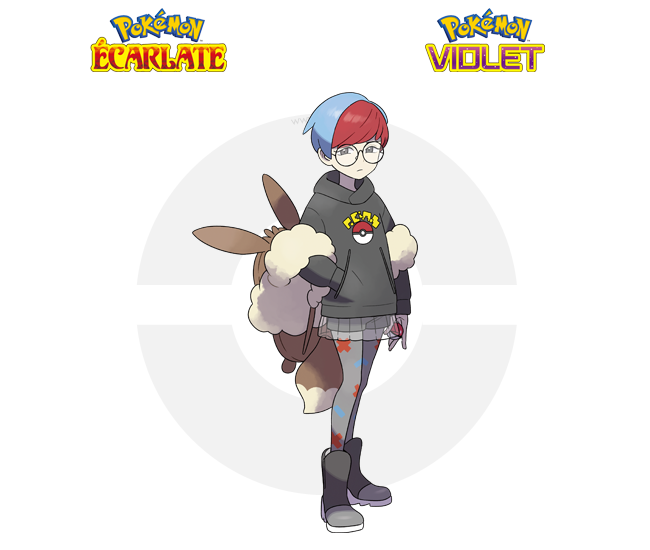 Pokémon Écarlate et Pokémon Violet - Cassiopée, boss de la Team Star ...