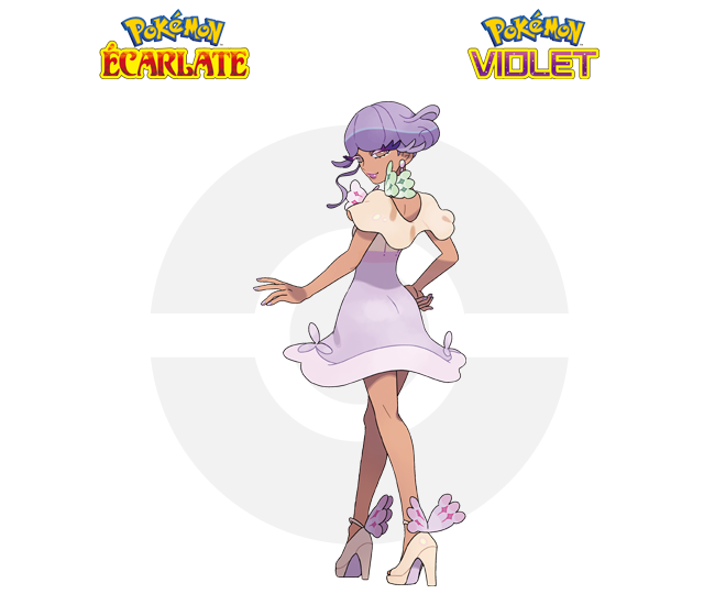 Pokémon Écarlate et Pokémon Violet - Tully, la Championne de type Psy ...