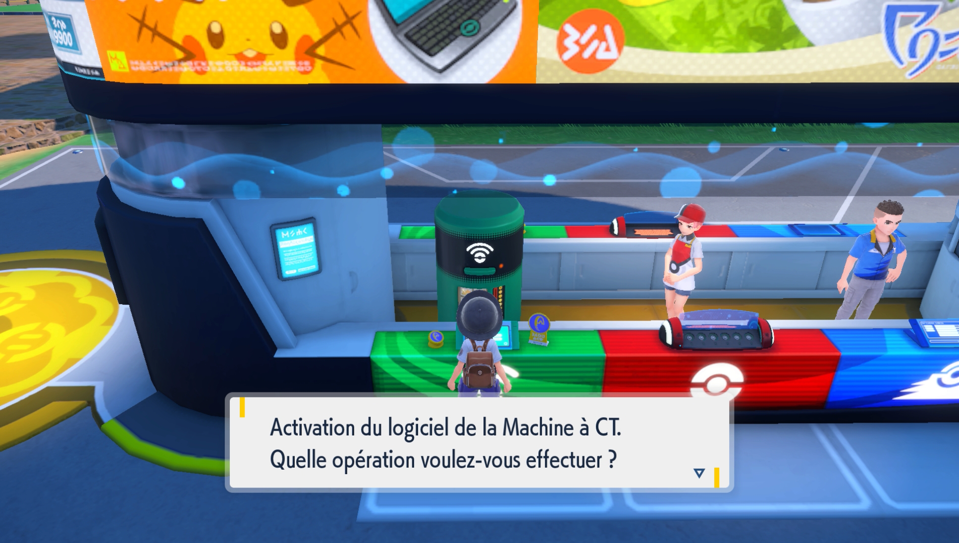 Pokémon écarlate Et Pokémon Violet La Machine à Ct Eternia