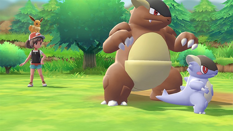 Dites bonjour à Méga-Kangourex et Méga-Léviator dans Pokémon Let's Go ...