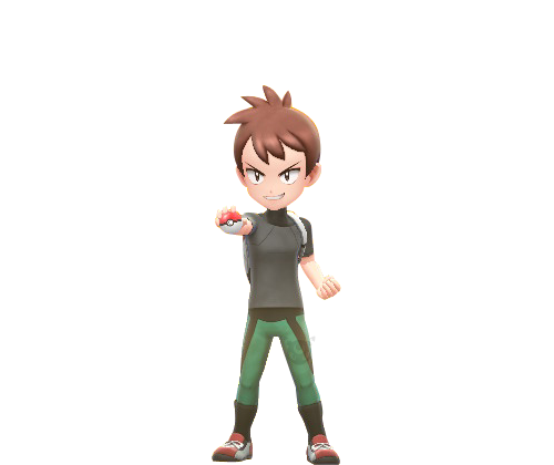 Pokémon : Let's Go, Pikachu et Let's Go, Évoli - Trace, le Rival - Eternia