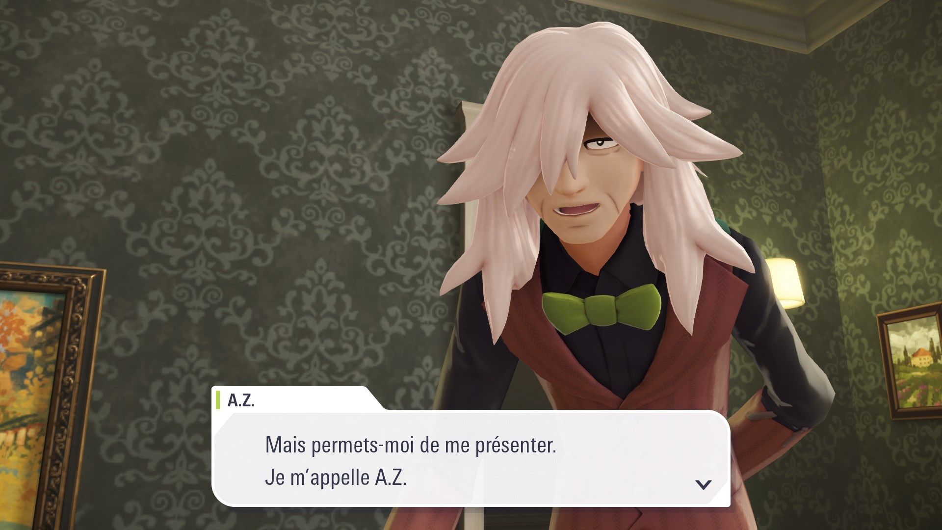Légendes Pokémon : Z-A - Le gérant de l'Hôtel Z : A.Z. - Eternia