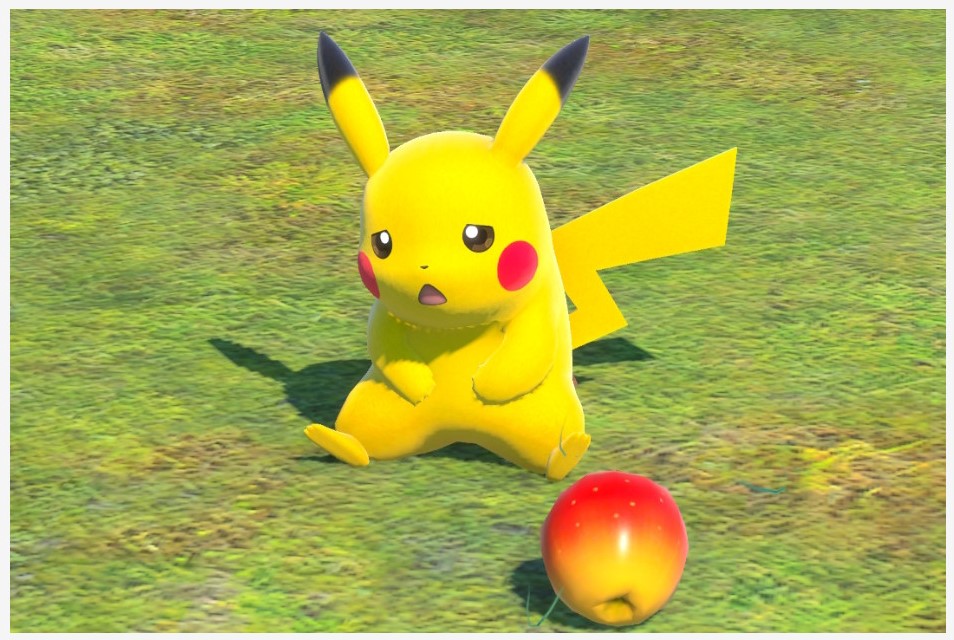 New Pokémon Snap - Pikachu - Fiche Photodex - Eternia