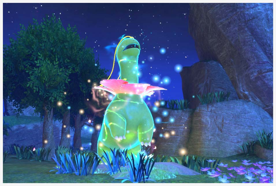 New Pokémon Snap - Méganium - Fiche Photodex - Eternia