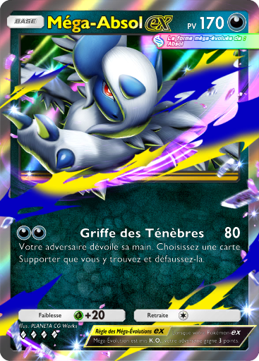 Pokémon Pocket - Deck à thème : Deck Méga-Absol-ex - Eternia