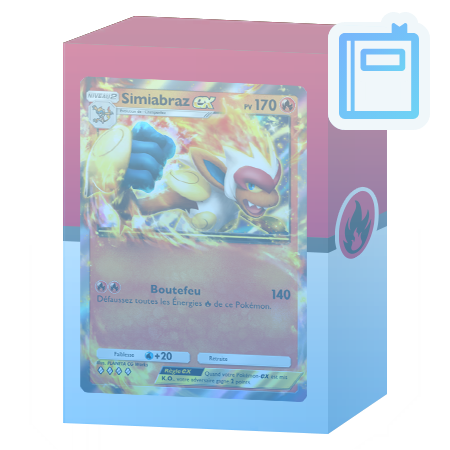 Pokémon Pocket - Deck à thème : Simiabraz-ex - Eternia