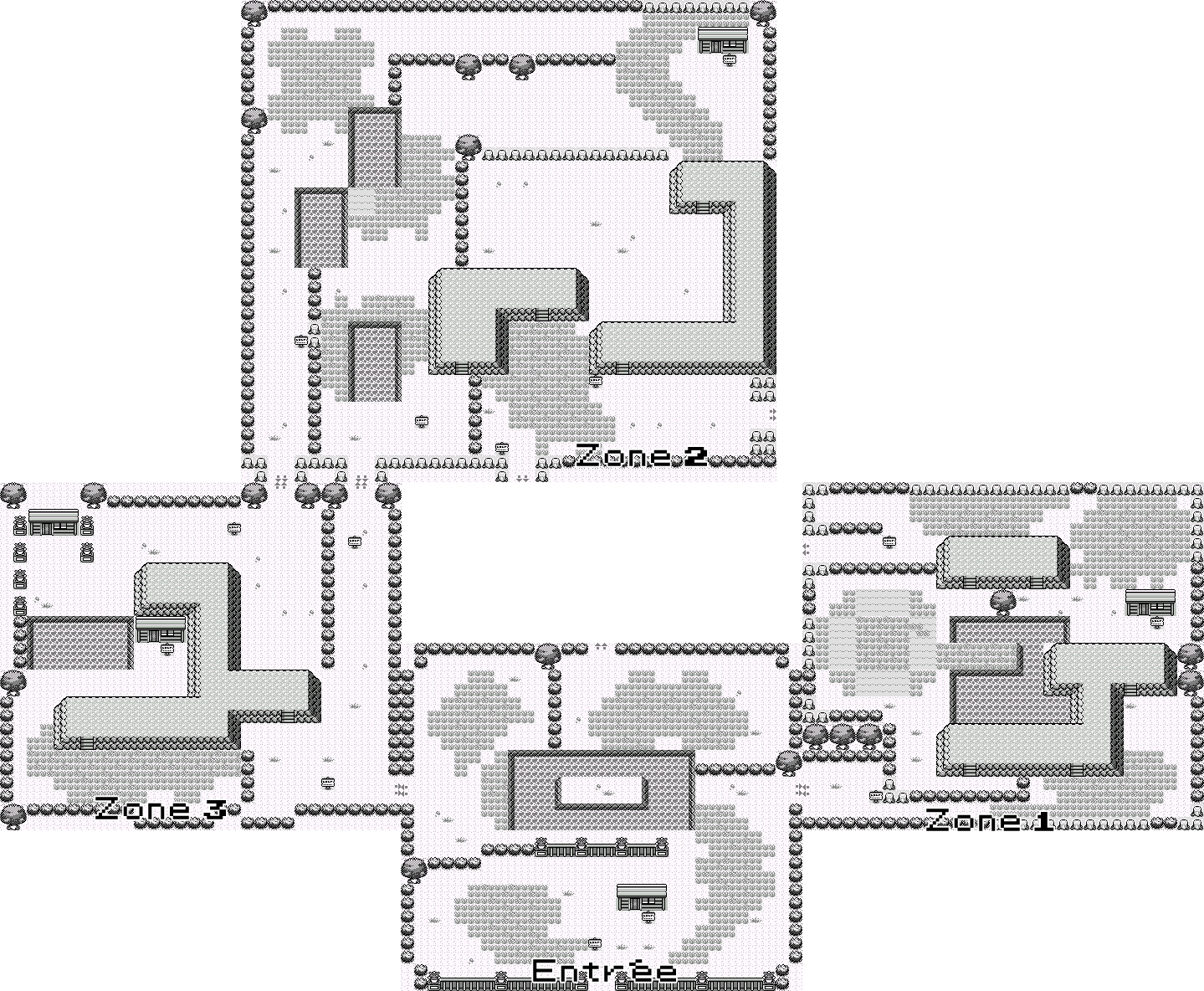 Pokémon Rouge & Bleu - Le Parc Safari - Guide du Parc et capture de ...