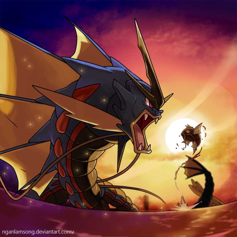 Théorie : Méga-Léviator serait-il la Primo-Résurgence de Magicarpe ...